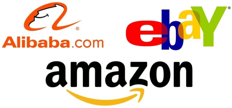 AMAZON, EBAY AND ALIBABA